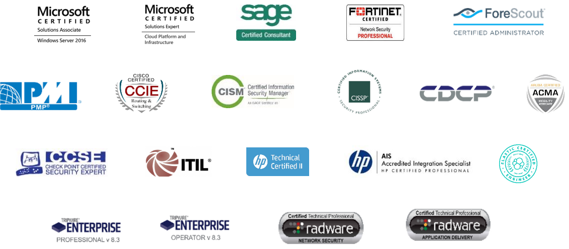 Technology Consulting - Our Accreditations